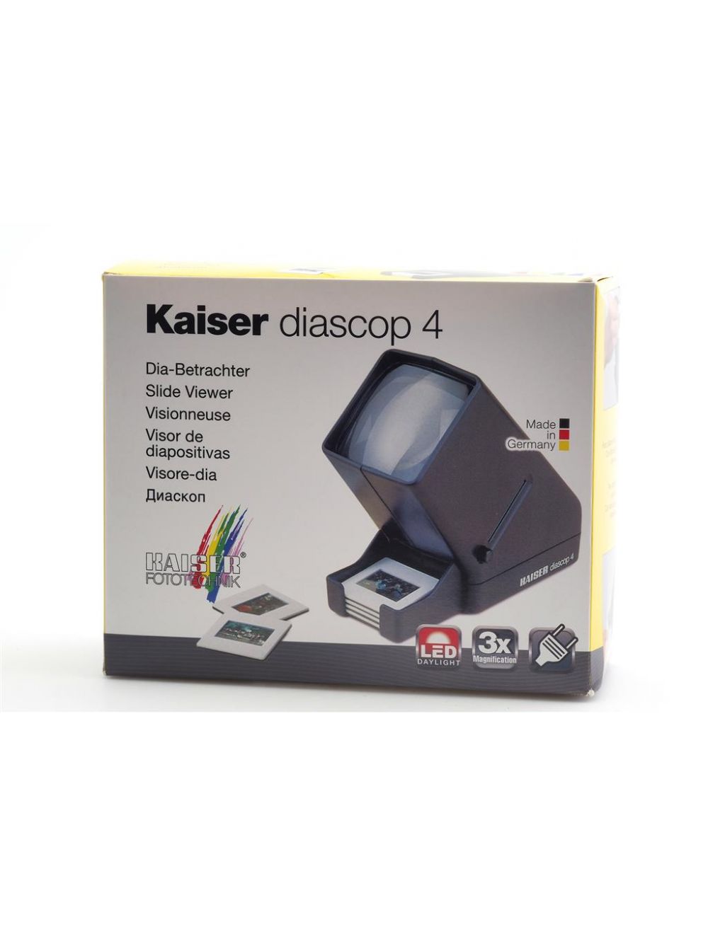 Kaiser Diascop 4 Dia-Betrachter Slide Viewer | JO GEIER