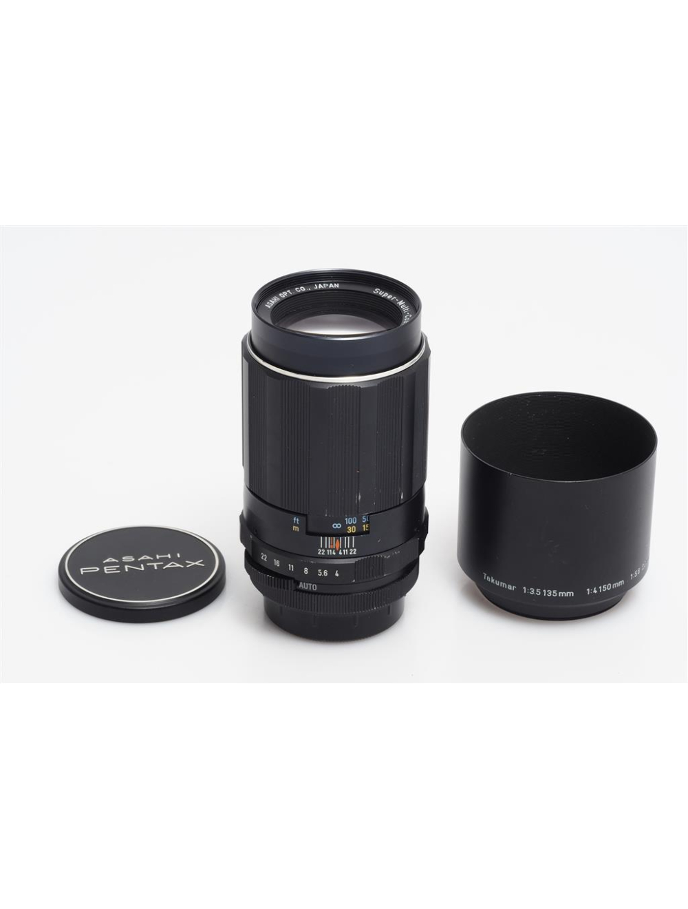 Asahi Pentax M42 4/150mm SMC Takumar w. Hood | JO GEIER