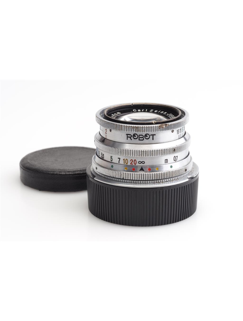Carl Zeiss Jena f. Robot Biotar 2/4cm w. M39 & Leica M Adap. | JO GEIER