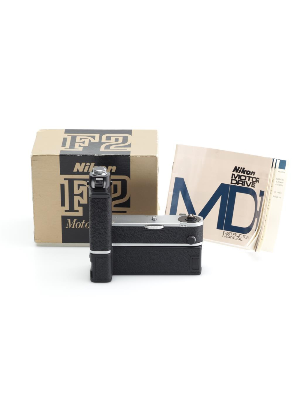Nikon MD-1 Motor Drive w. MB-2 Battery Pack | JO GEIER