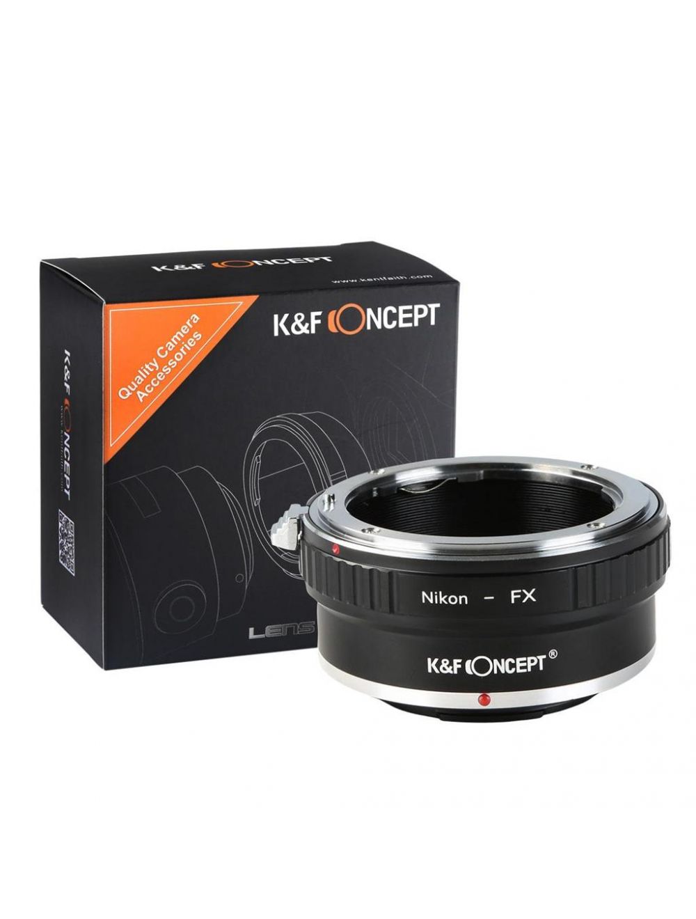 K&F Concept Adapter Nikon F to Fuji X NIK-FX | JO GEIER