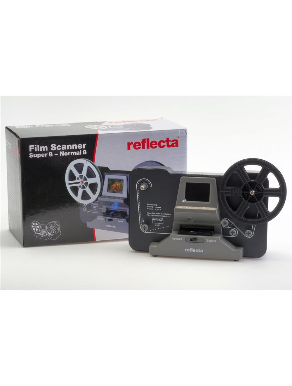 Reflecta Super 8 Scanner Normal 8 & Super 8 ohne PC | JO GEIER