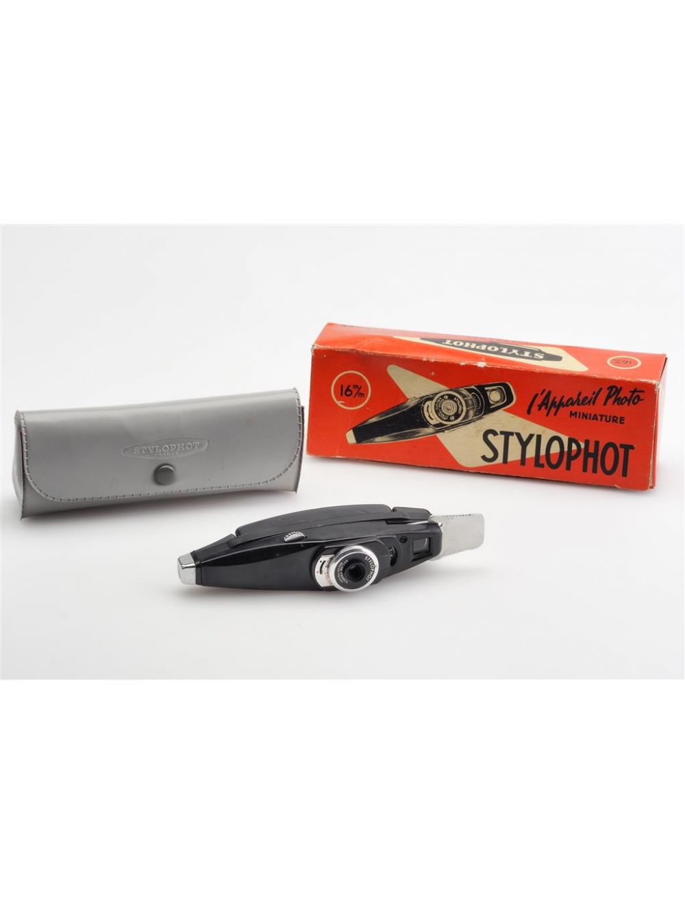 SECAM Stylophot 16mm Miniature Camera w. Box Spy Cam | JO GEIER