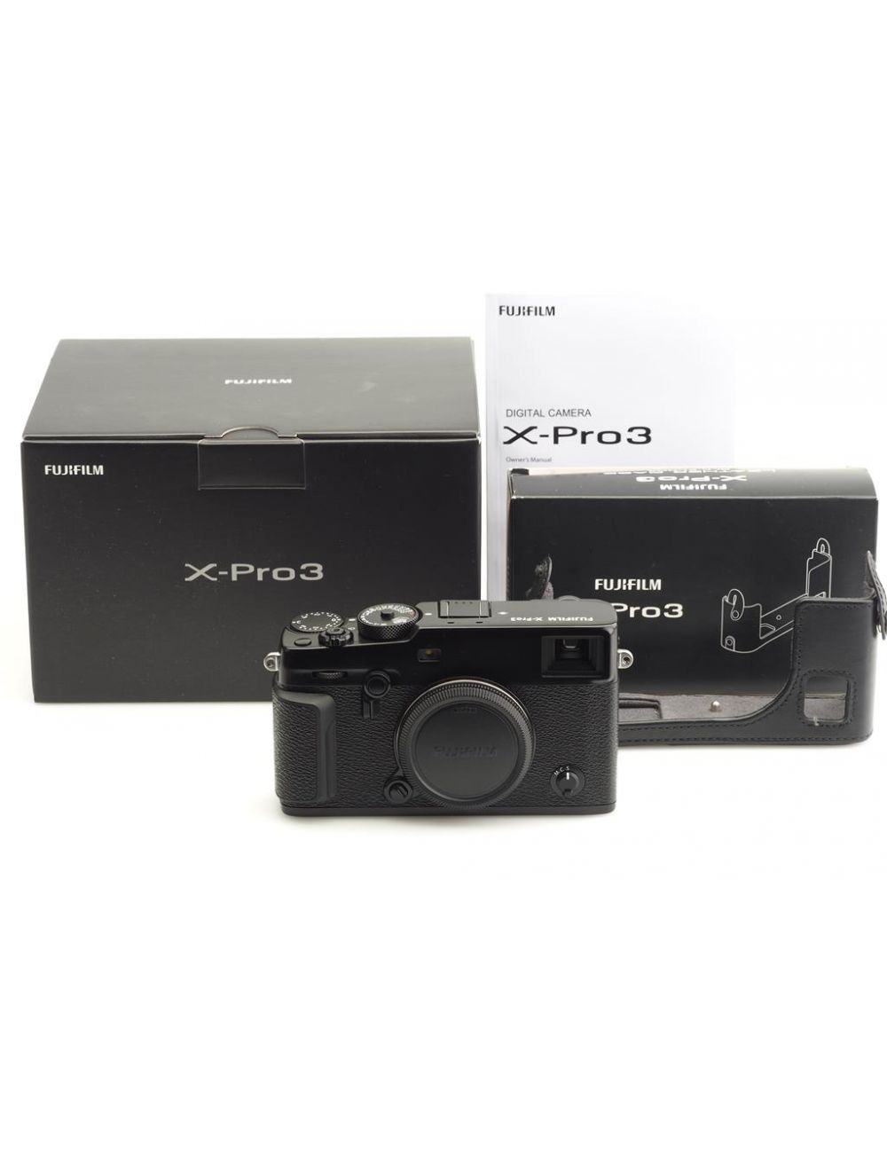 Fuji Fujifilm X-Pro 3 Black w. Box & Appr. 1000 Exposures | JO GEIER