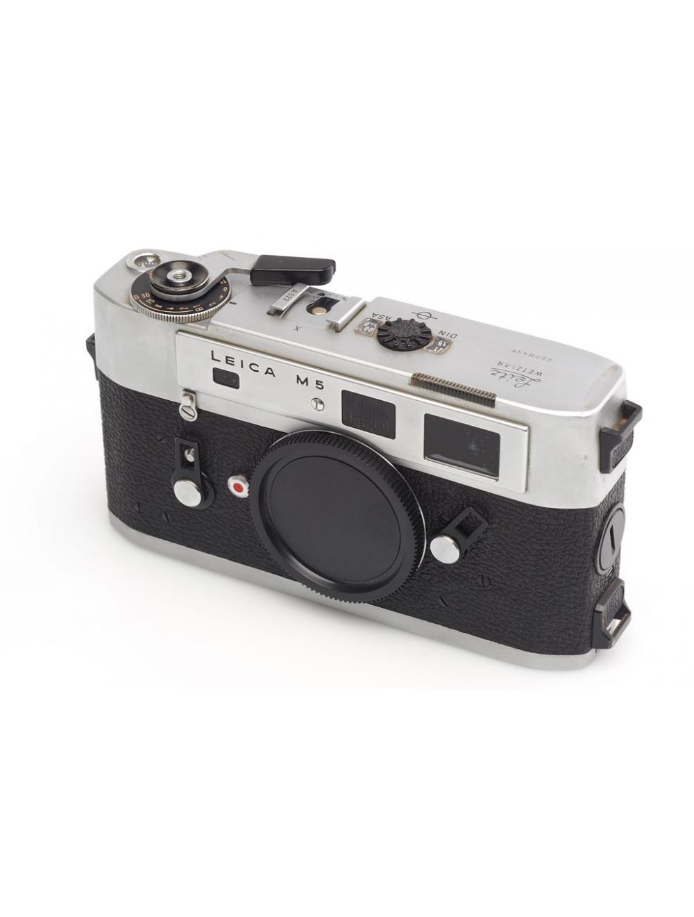 Leitz Leica M5 Chrome Dummy Attrappe NOT WORKING DISPLAY MOD JO GEIER
