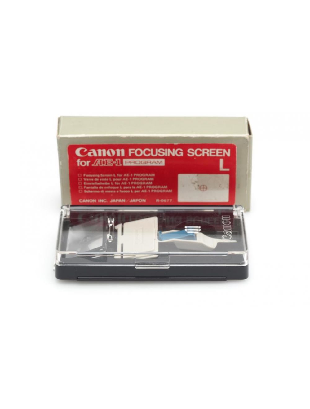 Canon Focusing Screen L Double Cross f. Canon AE-1 Program | JO GEIER