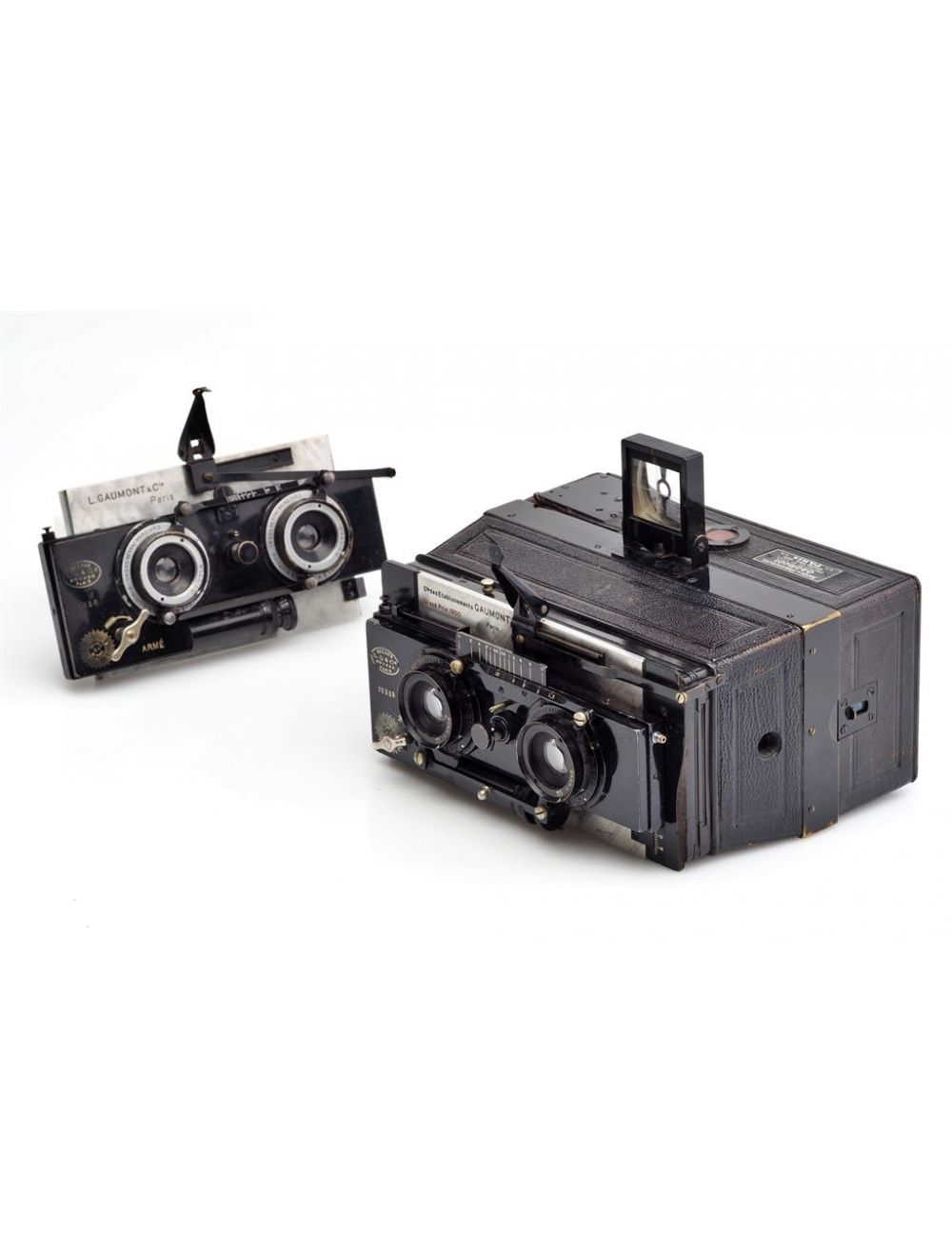 Gaumont Stereo Spido 6x13cm w. Tessar & Protar Lens Set | JO GEIER