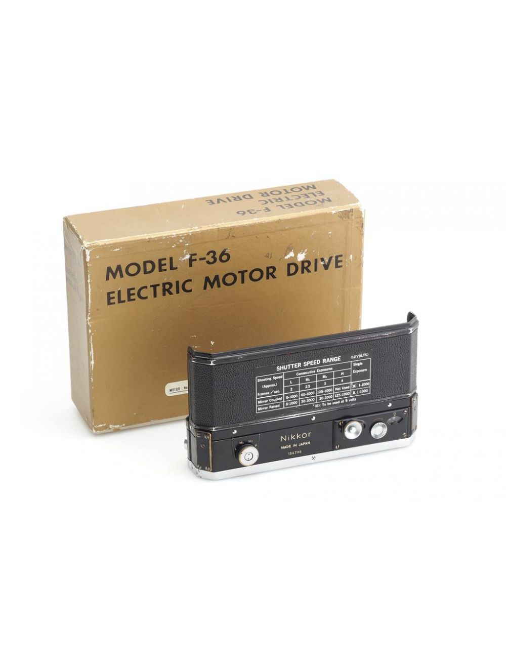 Nikon F-36 Motor Drive NIKKOR | JO GEIER