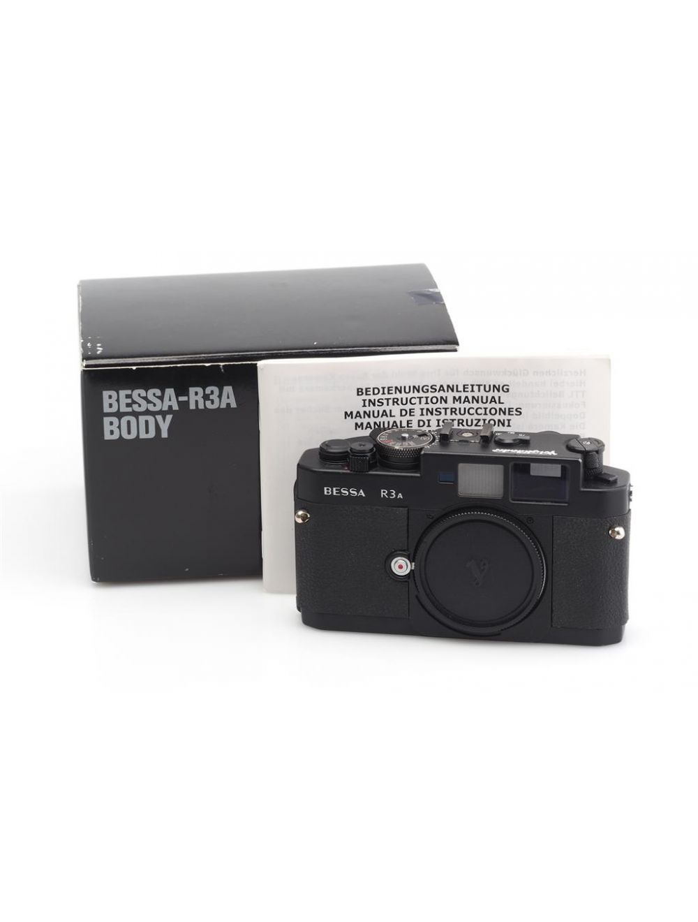 Voigtländer Bessa R3A Black Body #0004103 | JO GEIER