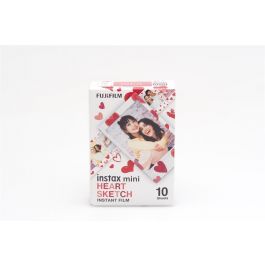 Fuji Instax Mini Heart Sketch Instant Film | JO GEIER