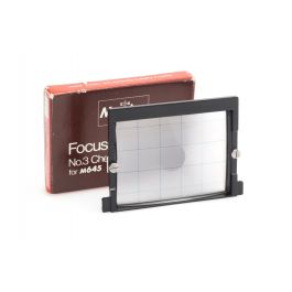 Mamiya 645 Focusing Screen No.3 Checker | JO GEIER