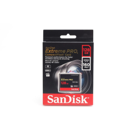 SanDisk 128GB CF ExtremePro CompactFlash Card 160MB/s | JO GEIER