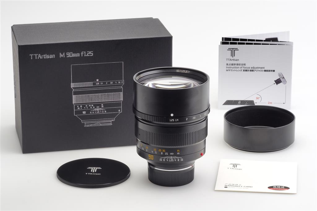 Ttartisan 1.25/90mm Black F. Leitz Leica M (1685809334)