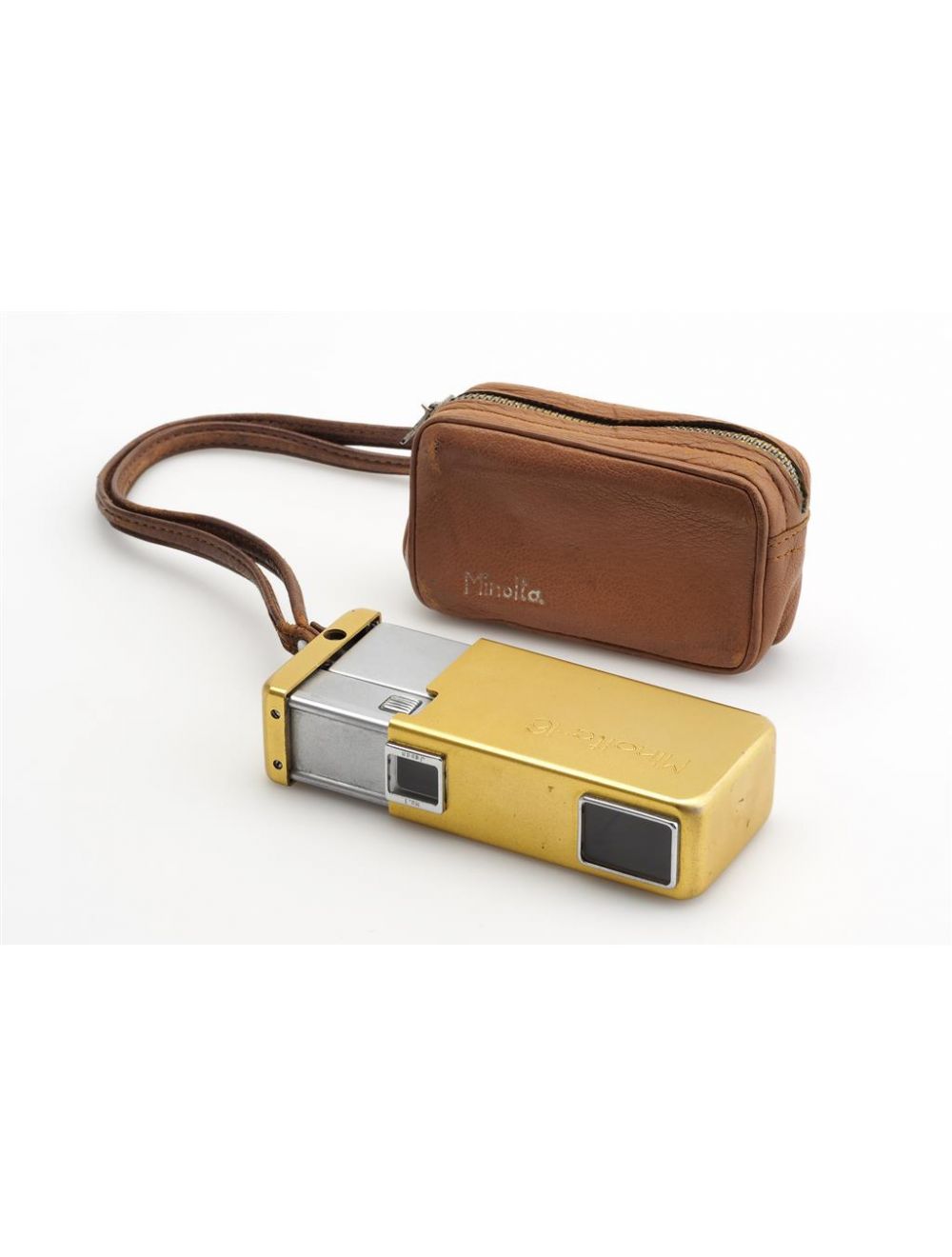 Minolta 16 Gold w. Case #200089 Chiyoda Kogaku Japan Spy Cam | JO GEIER ...